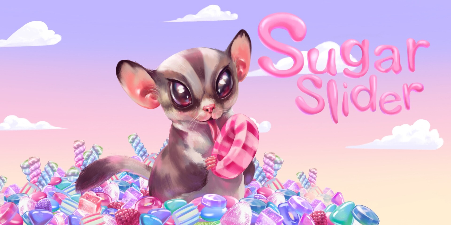 ArtStation - Sugar Slider - Game art and UI