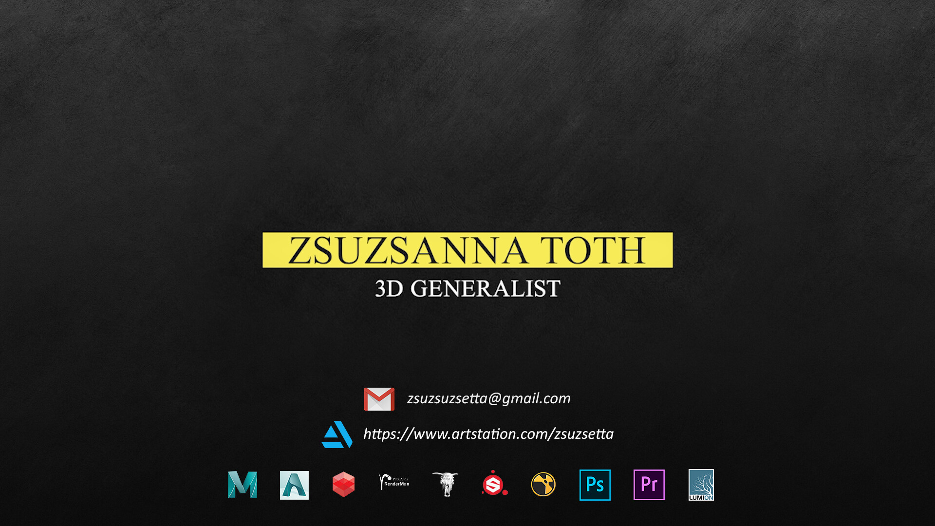 ArtStation - 3D Demo Reel 2022