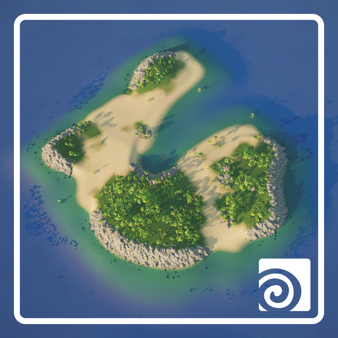 ArtStation - Procedural Islands for UE5 | Houdini