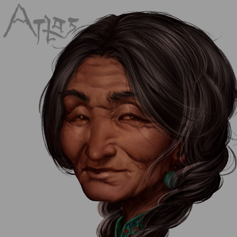 ArtStation - Village Elder Concept