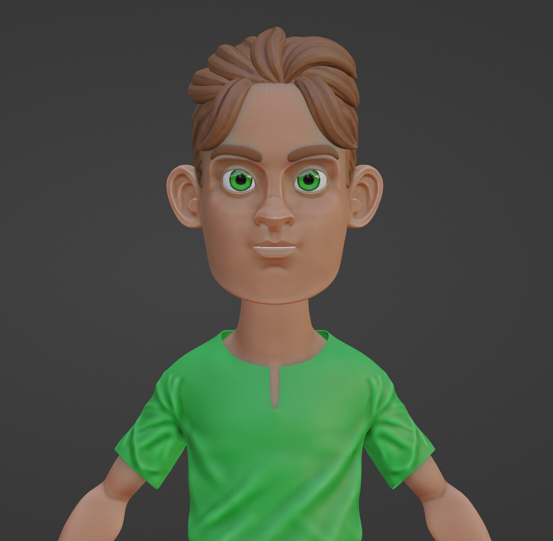 ArtStation - Character LowPoly