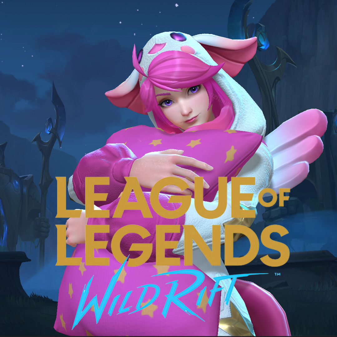 sein zhang - Pajama Guardian Lux Wild Rift Skin Turntable Animation