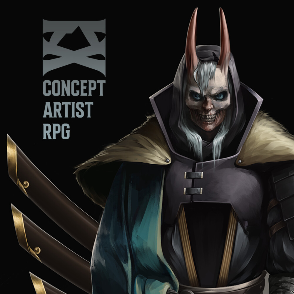 ArtStation - Main character for CARPG 9.0