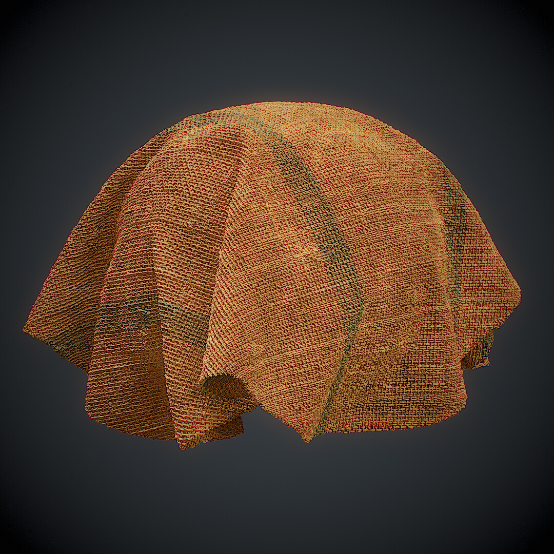 ArtStation - Burlap Sack Texture