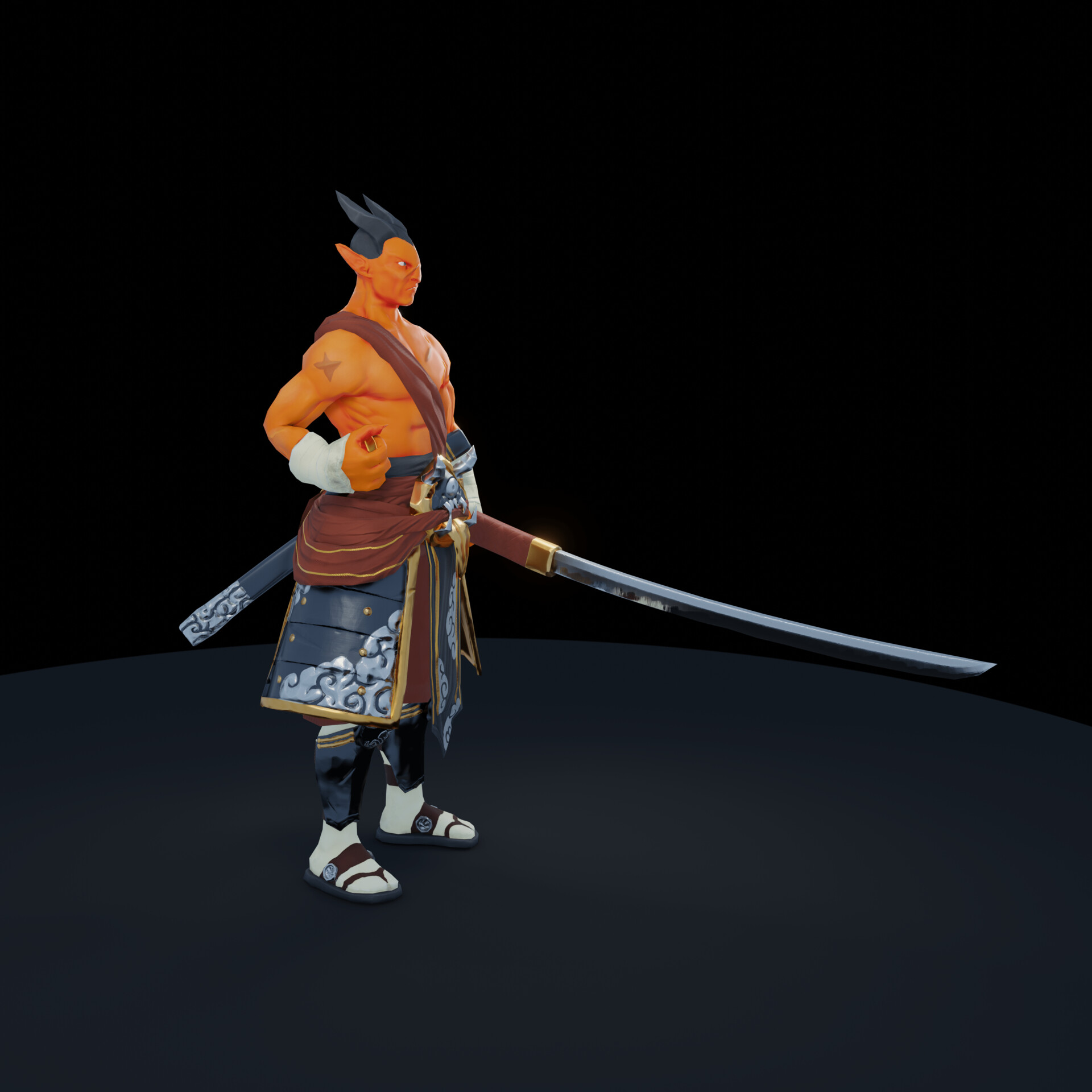 ArtStation - Crimson Ronin