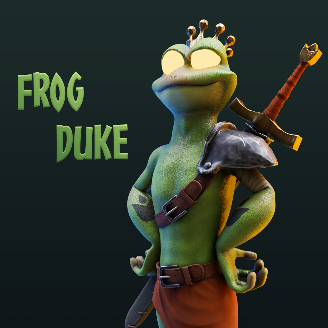 ArtStation - Frog Duke