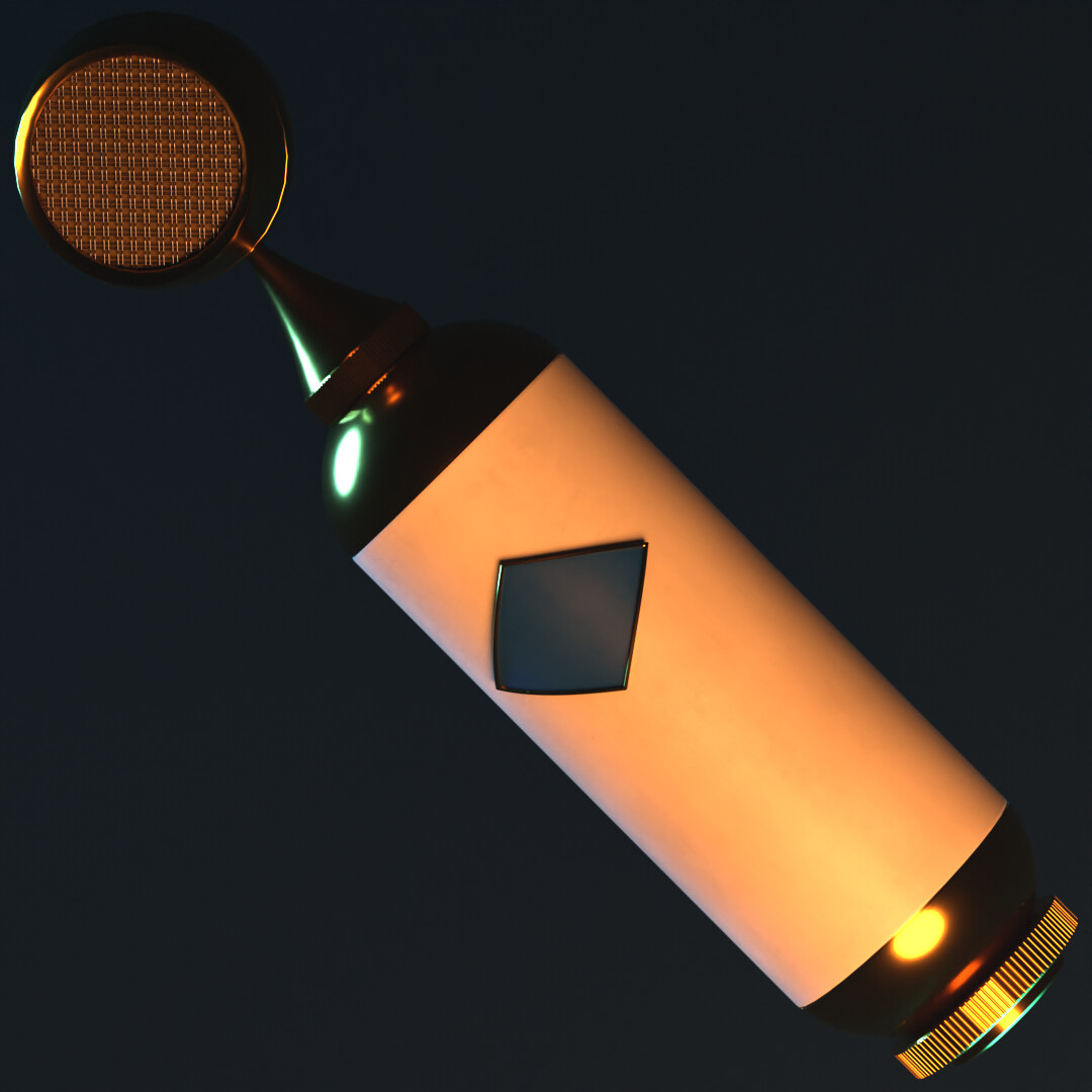 ArtStation - Microphone "SOYUZ"