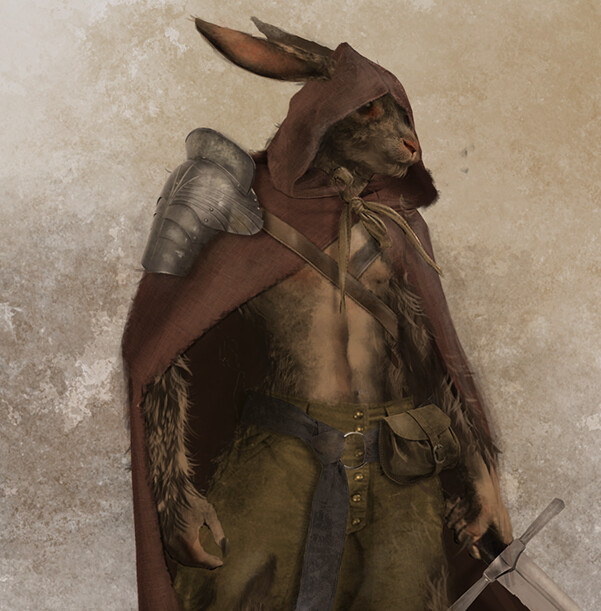 ArtStation - Rabbit Warrior Concept