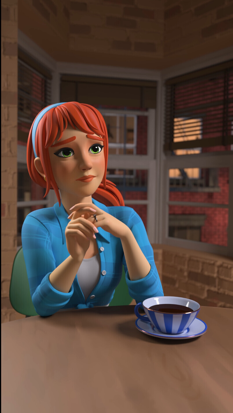 ArtStation - Fiona’s Farm - Intro Scene