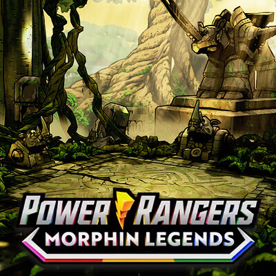 ArtStation - Power Rangers Morphin Legends - Rhino Nexus Temple