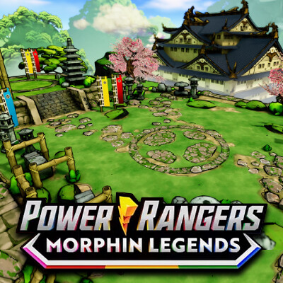 ArtStation - Power Rangers Morphin Legends - Wind Ninja Environments