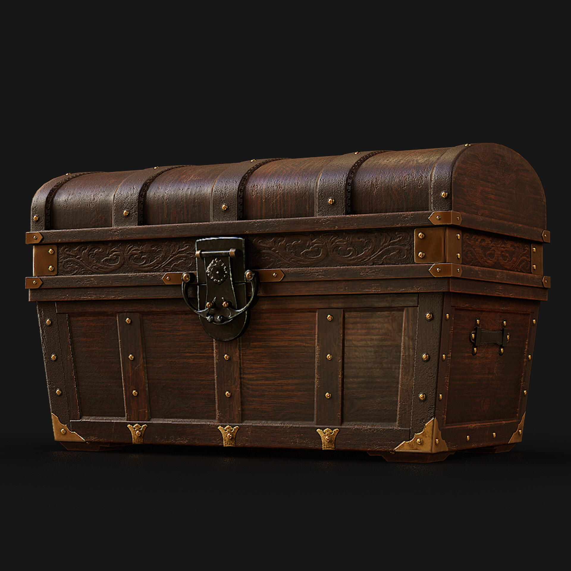 ArtStation - Victorian Chest