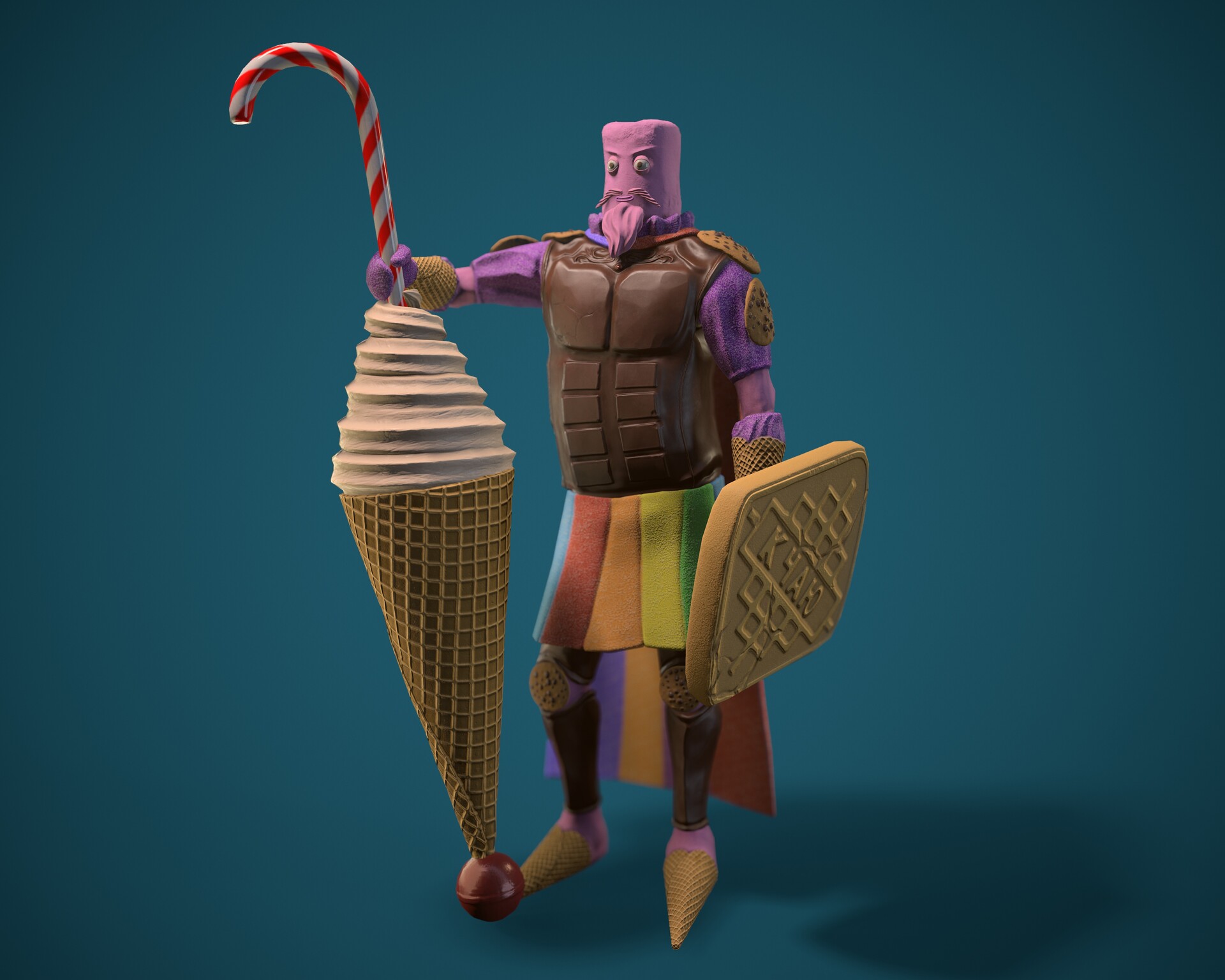 ArtStation - Candy Knight