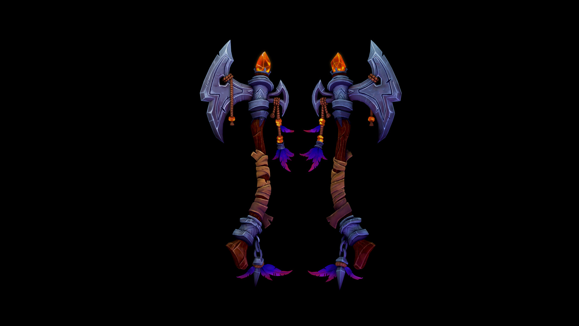 ArtStation - Stylised 3D Axe (based on Maeve Broadbin's concept art)