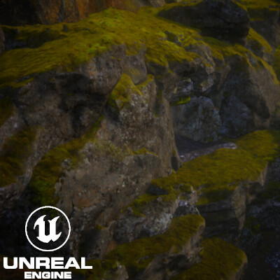 ArtStation - Nordic Quixel Moss Shader