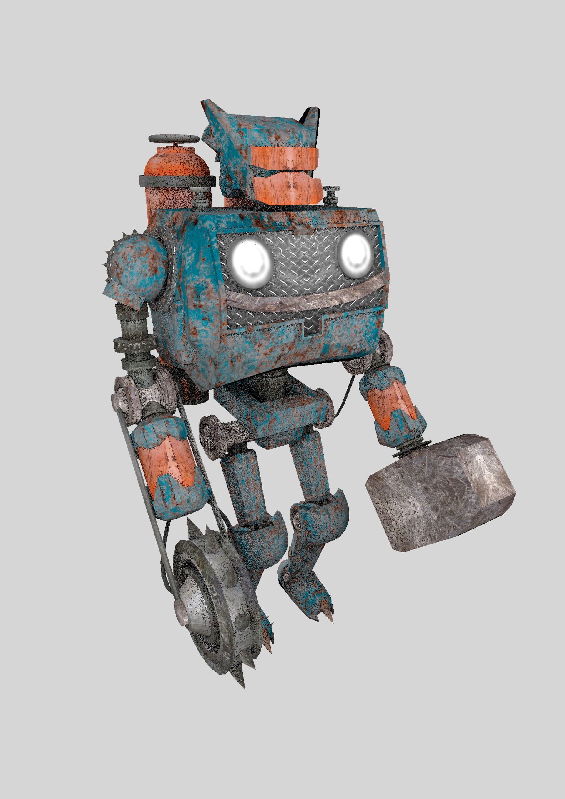 ArtStation - Robot - "Rust"