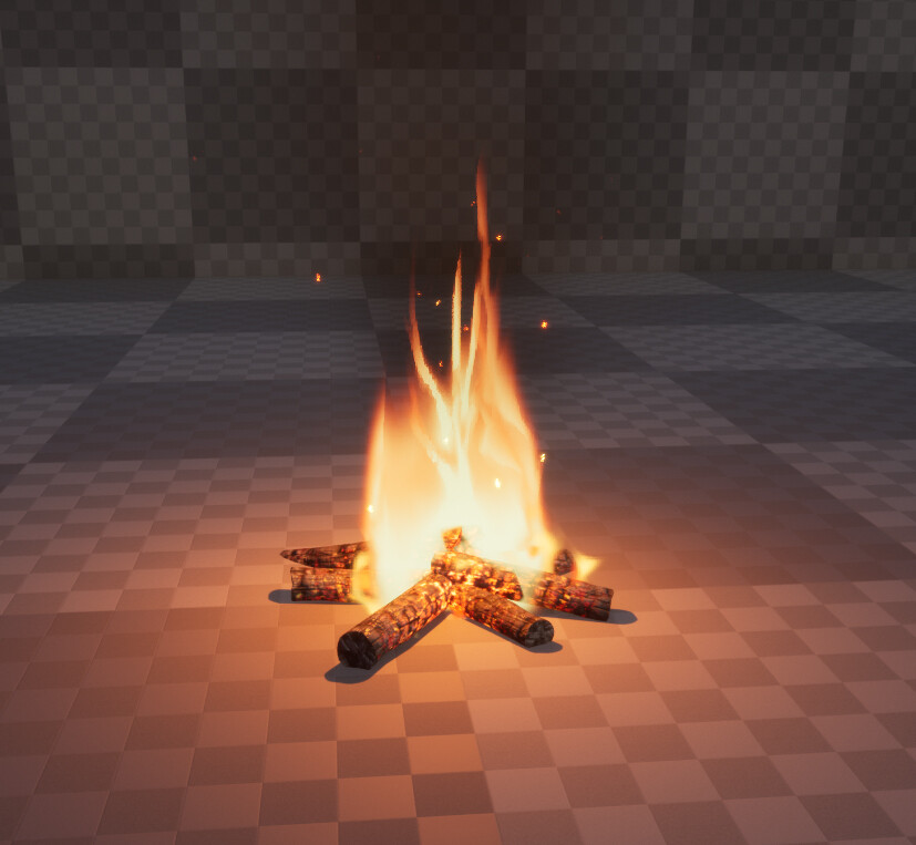ArtStation - Fire VFX (campfire)