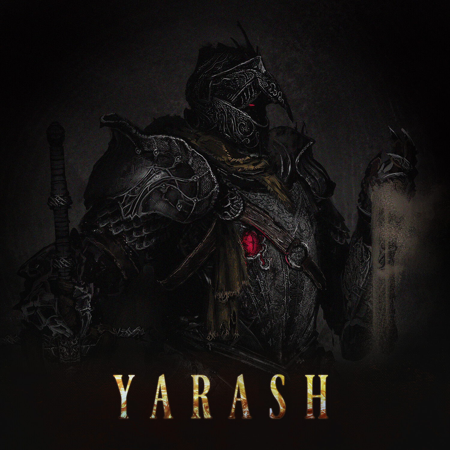 ArtStation - Concept art - 塵の騎士 - The Dust Knight