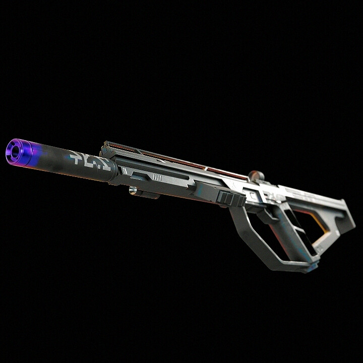 ArtStation - Heavy rifle.