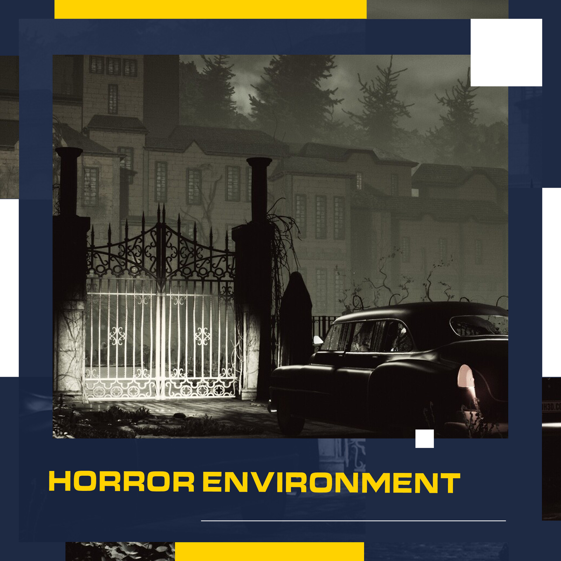 ArtStation - UE4-Horror Environment