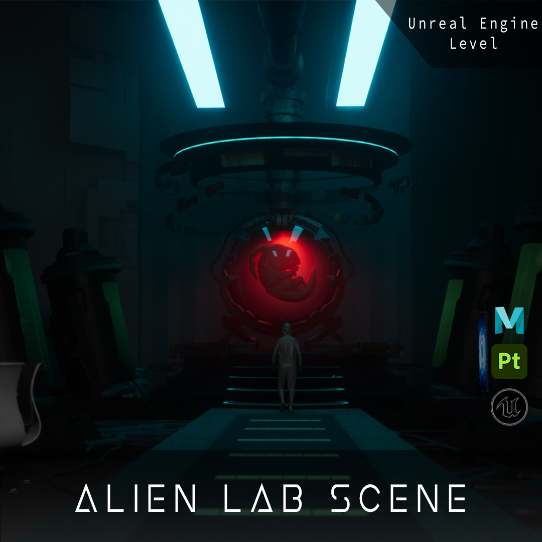 ArtStation - The Alien Lab