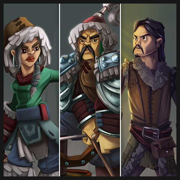 ArtStation - Turkish Characters