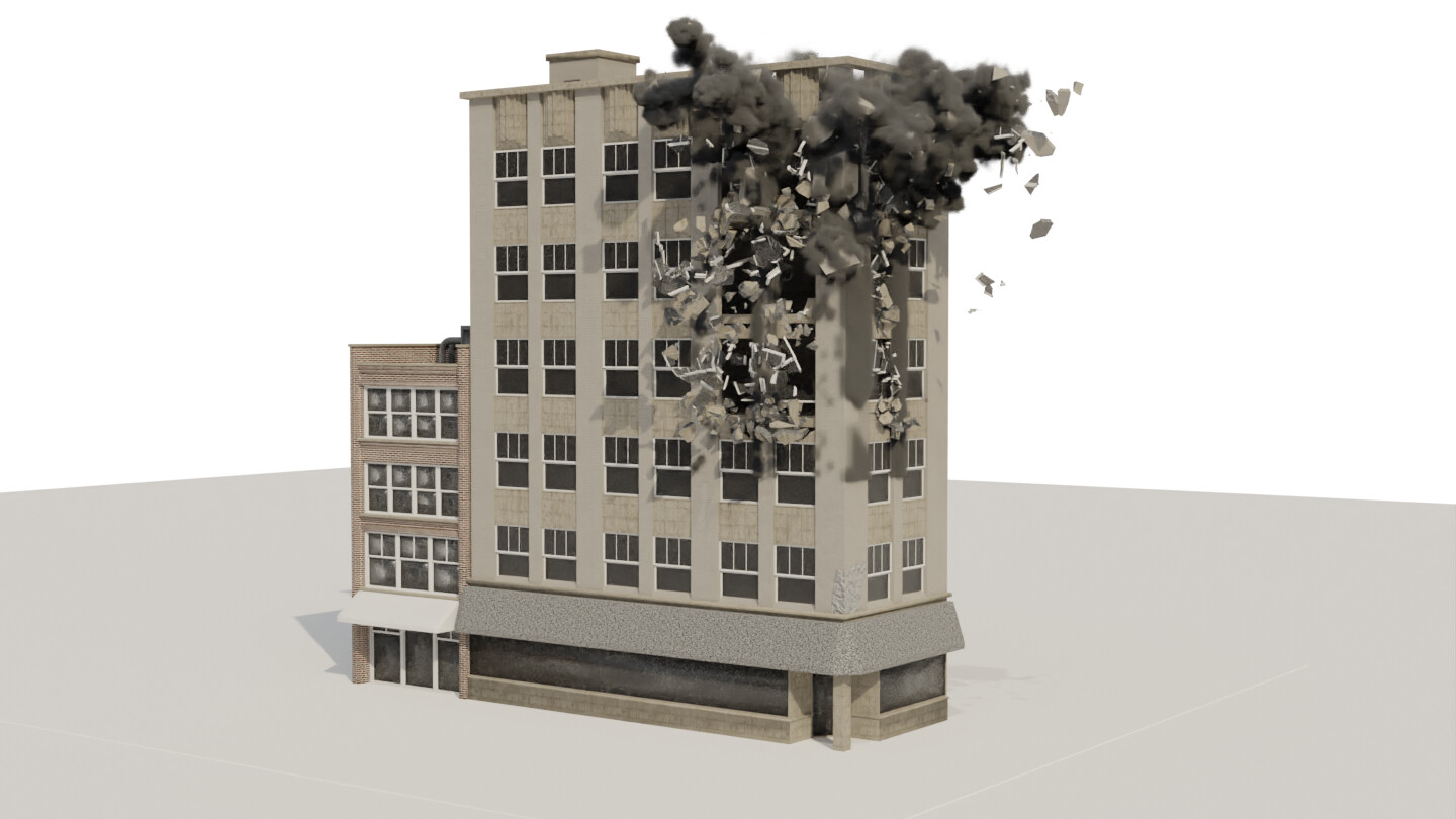 ArtStation - Building Destruction