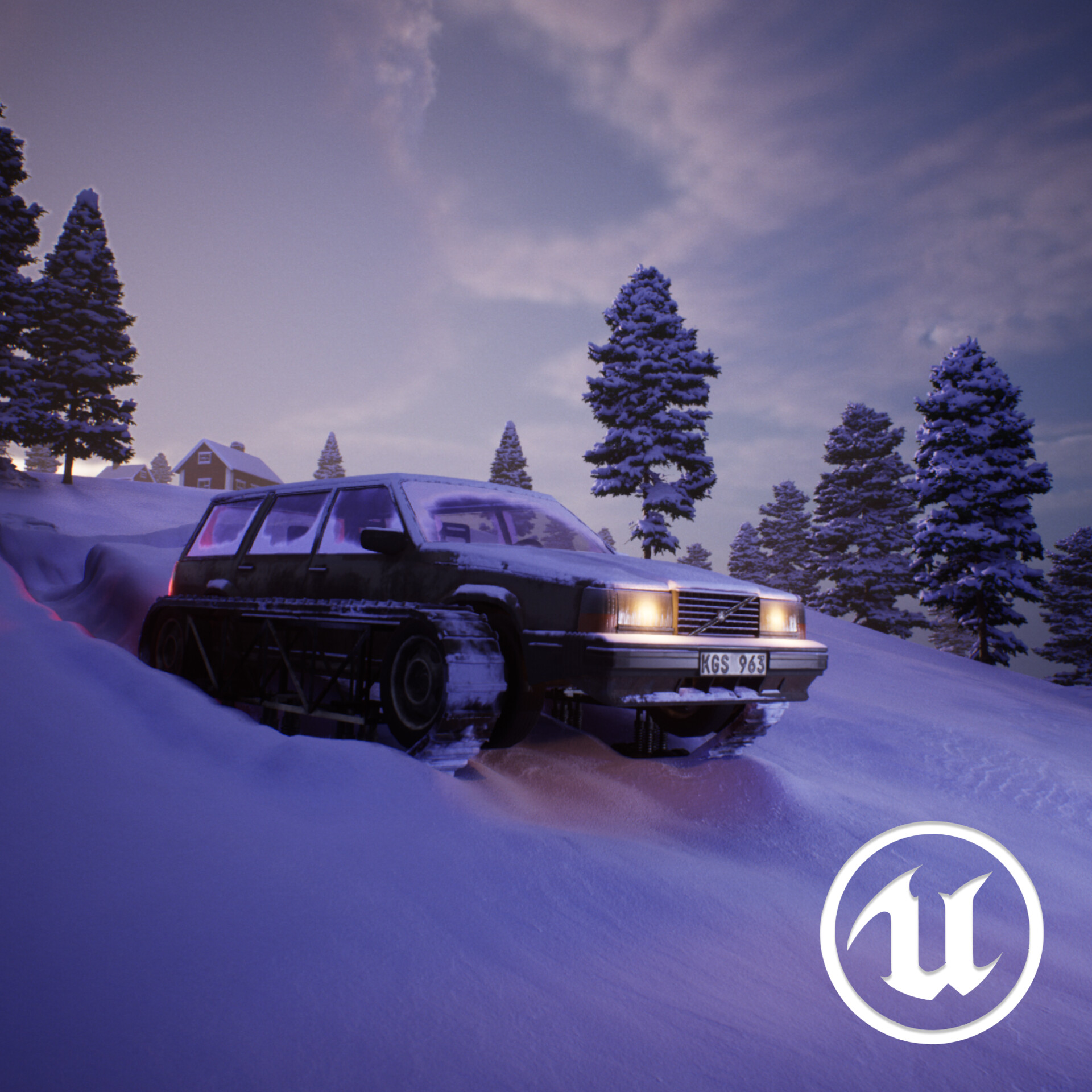 ArtStation - Volvo 745-B230F