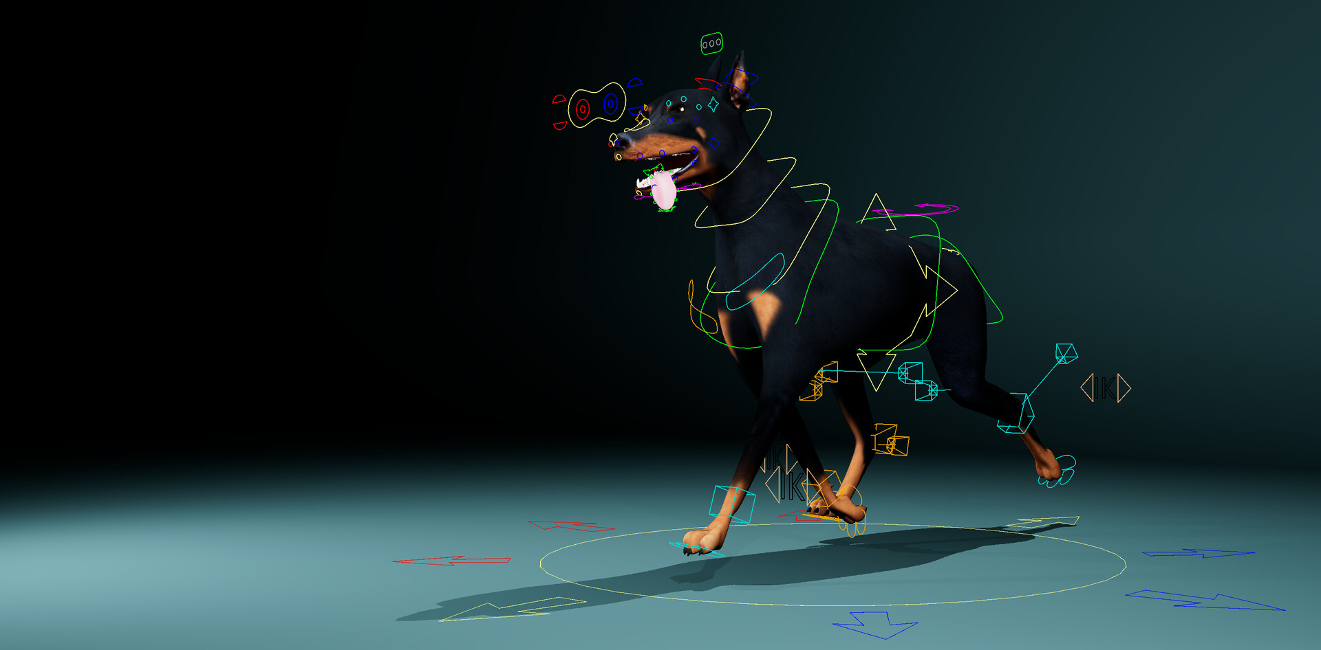 ArtStation - Dog Rig Demo (Quadruped)
