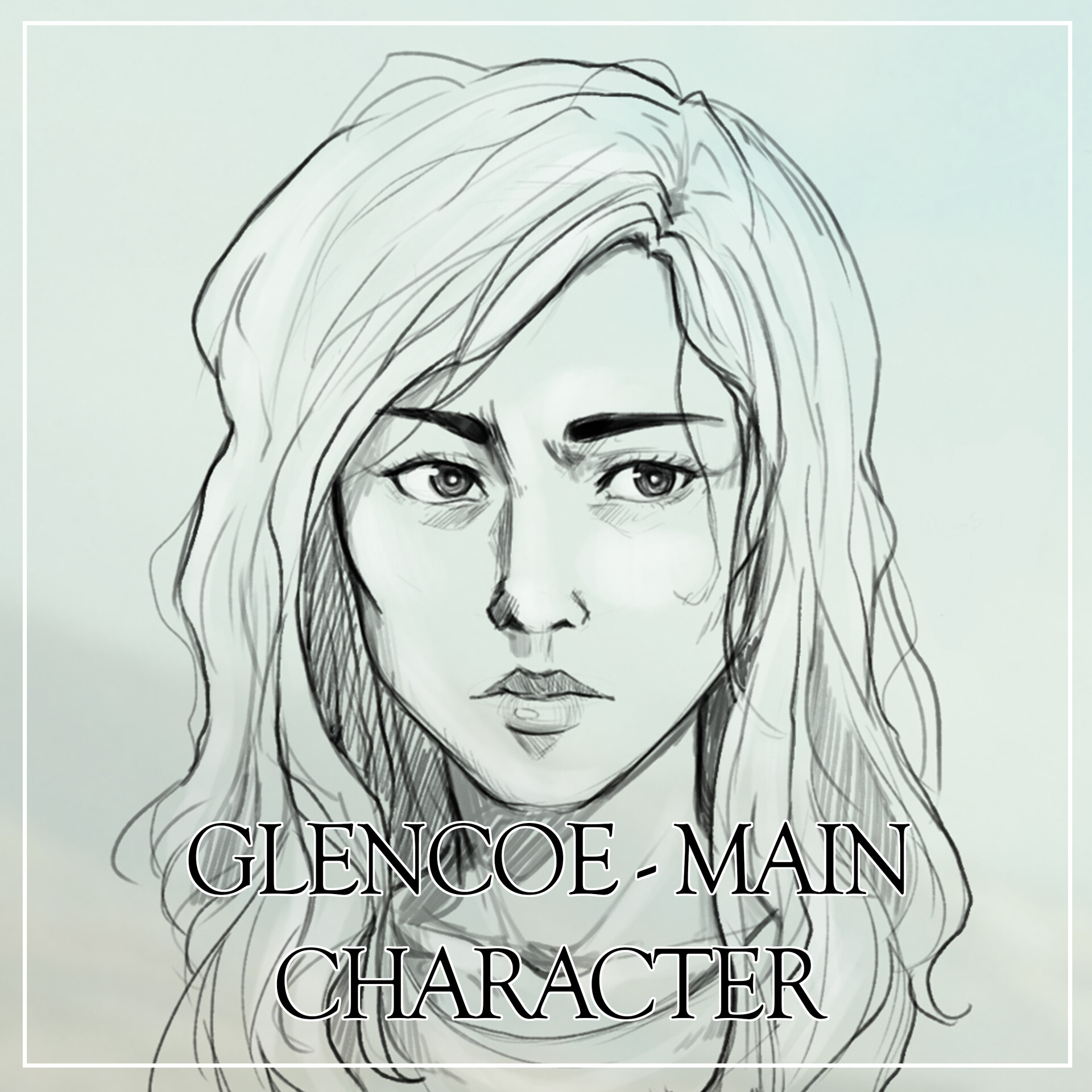 ArtStation - Glencoe - Personal Project (Main Character Concept Art)