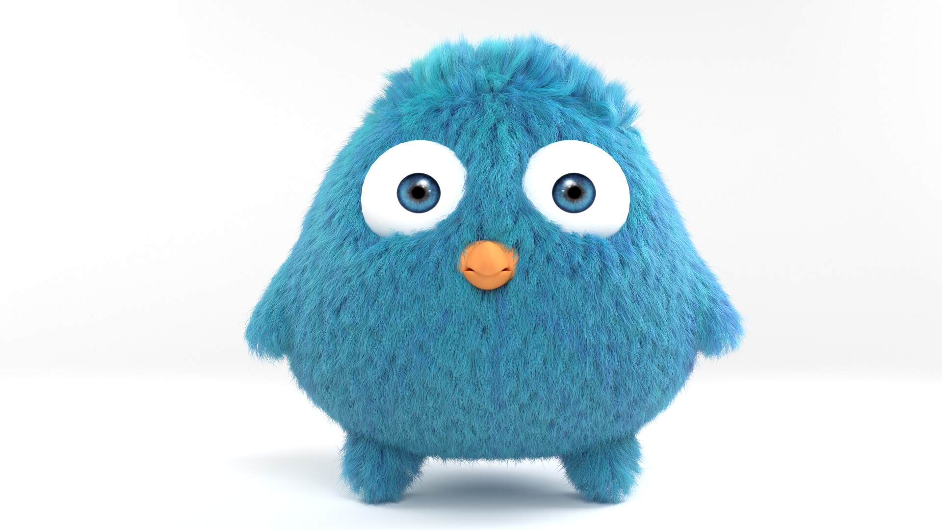 ArtStation - Little fluffy Character