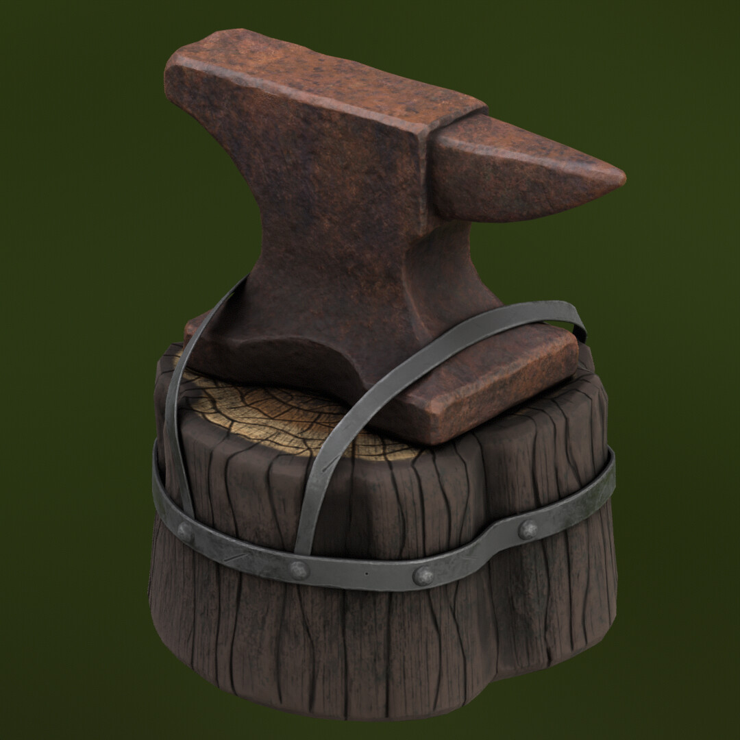 ArtStation - Anvil and Stump