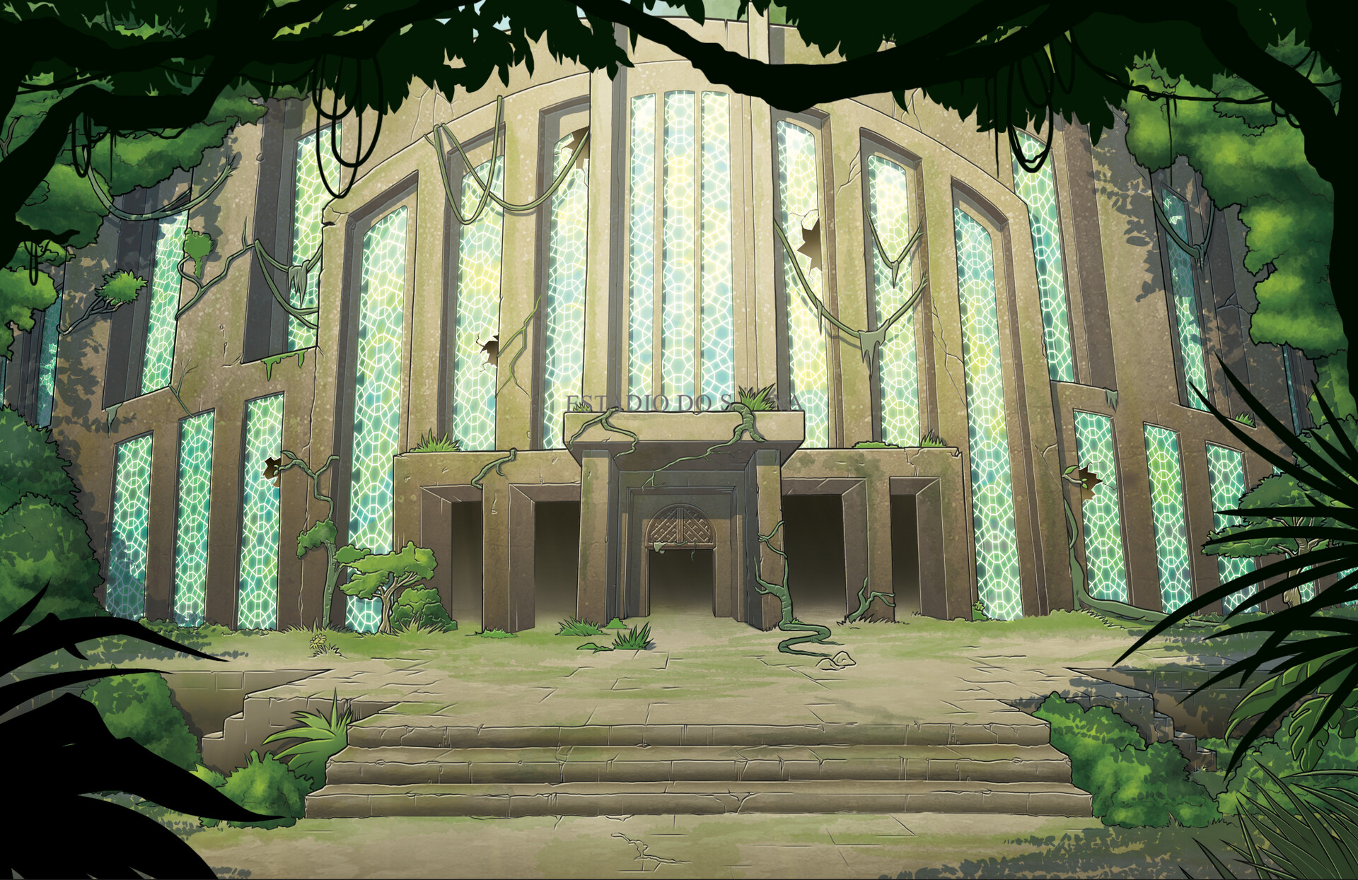 ArtStation - Supa Strikas Comic Background and Concept Art