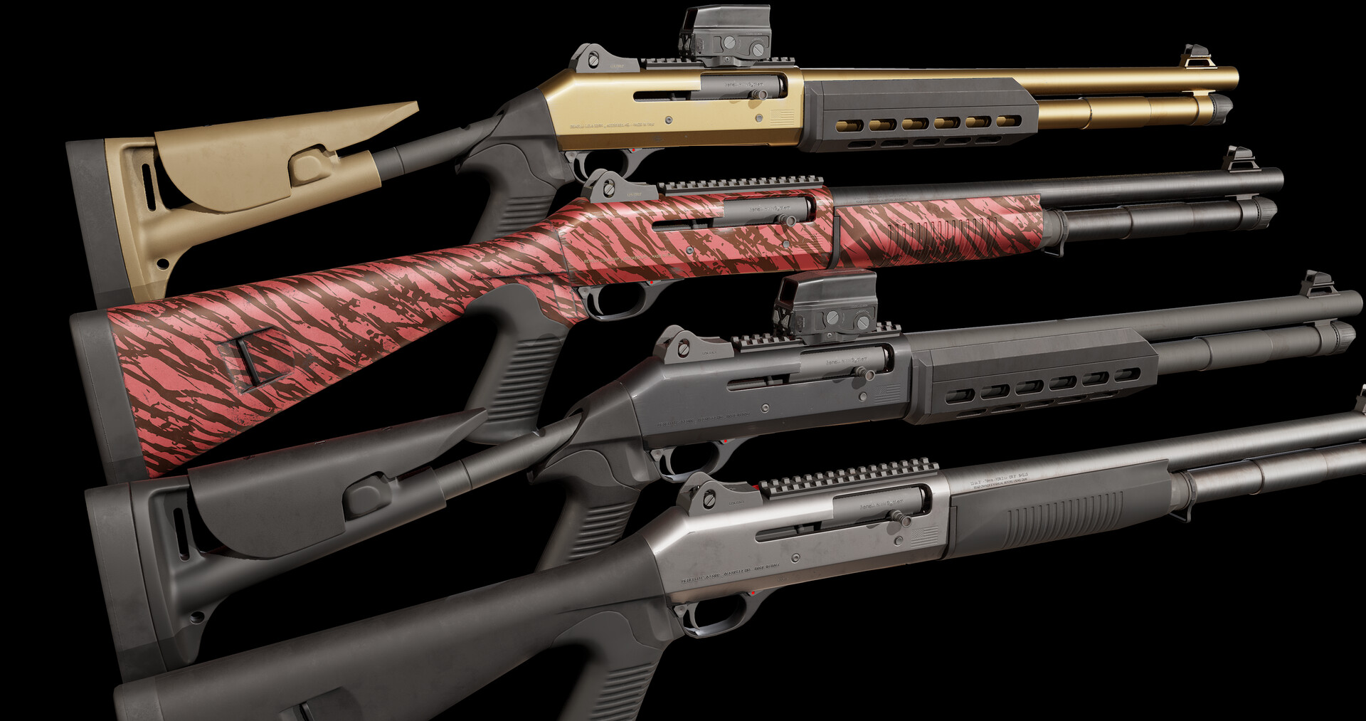 ArtStation - Benelli M4 Tactical