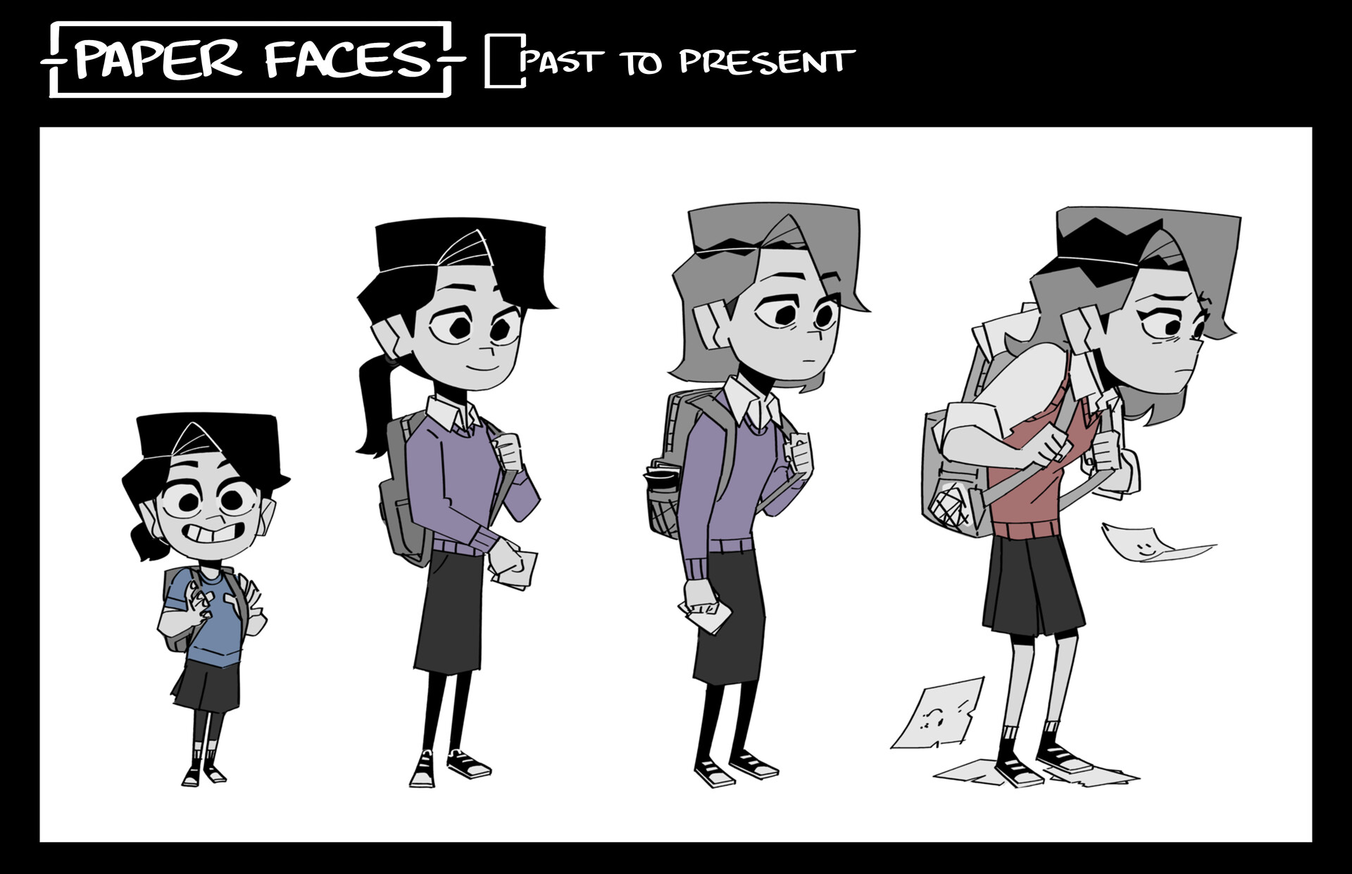 ArtStation - [ paper faces ]