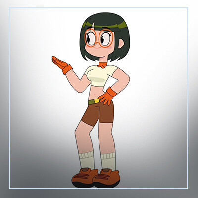 ArtStation - Animation Cut Out Olive