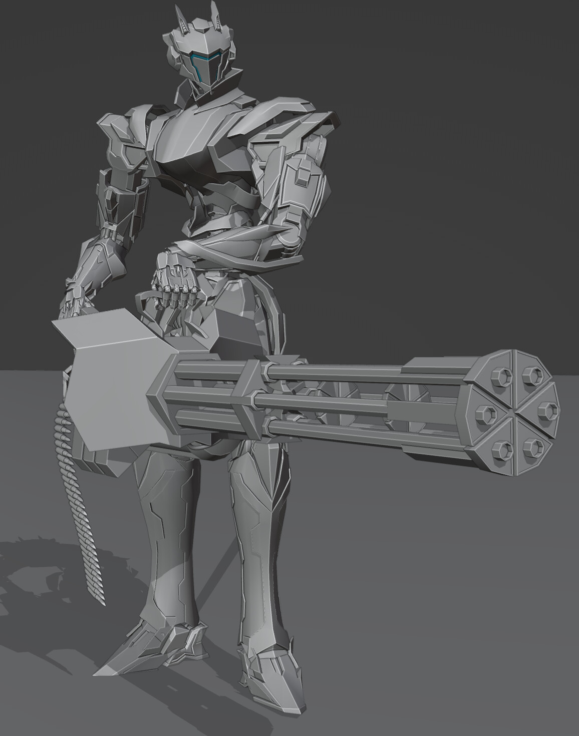 ArtStation - Gatling Gun