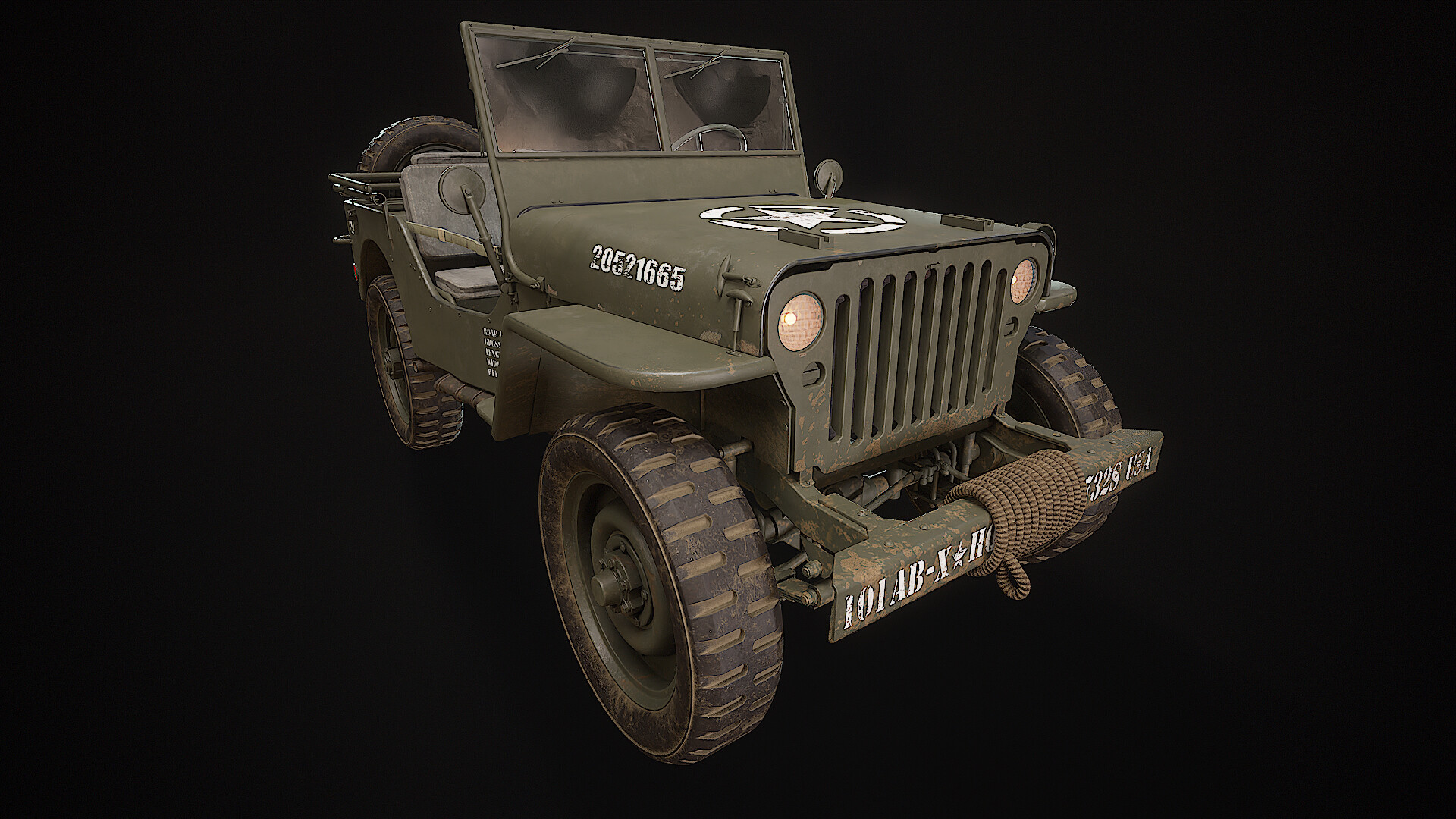 ArtStation - 1944 Willys Jeep