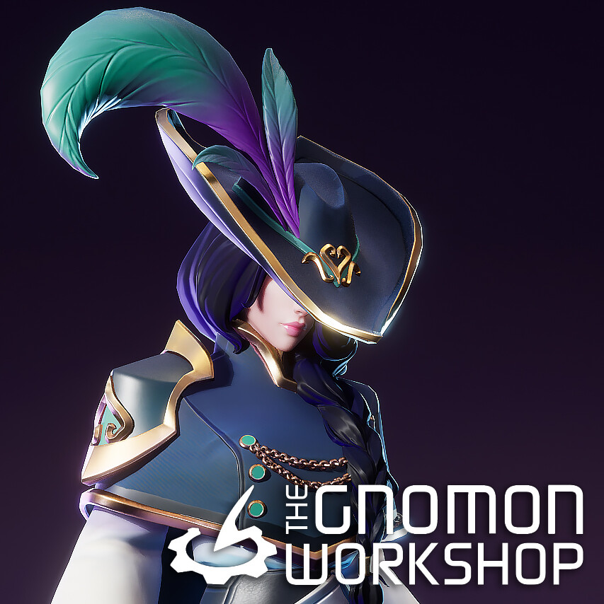 ArtStation - Modelling a Stylised Character for Games - Gnomon ...