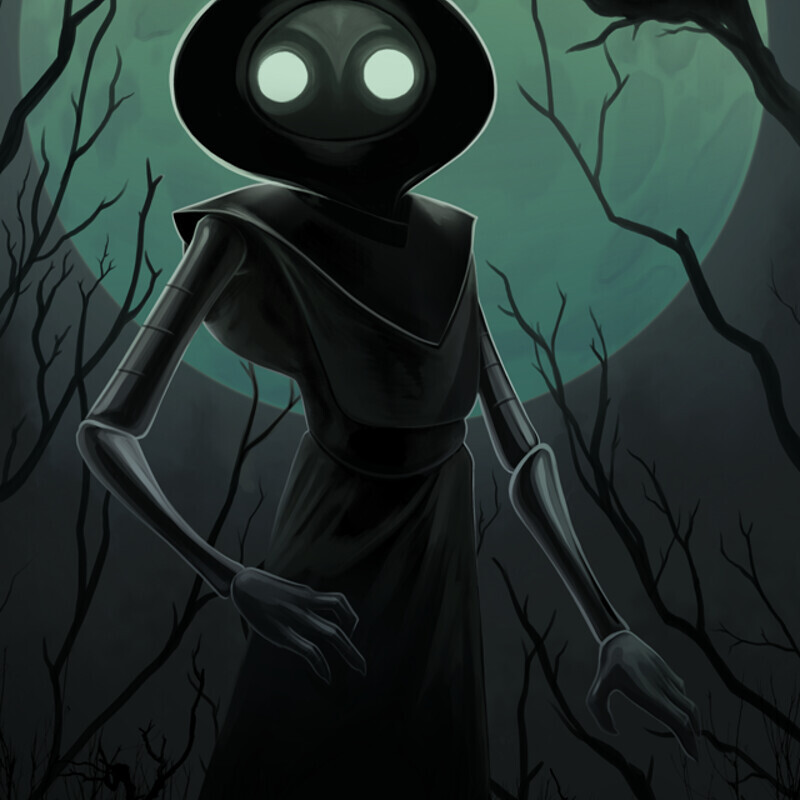 ArtStation - The flatwoods monster