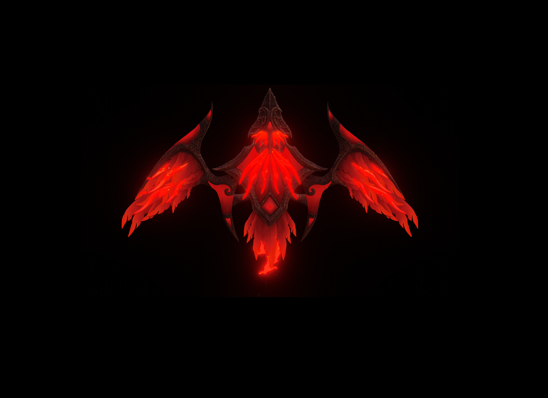 ArtStation - Stylized Phoenix Bow