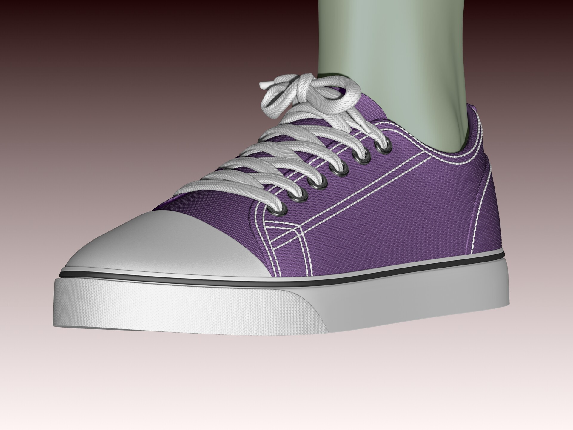 ArtStation - Canvas Shoes For She Hulk
