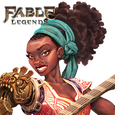 ArtStation - Fable Legends - Verse Hero Character final design