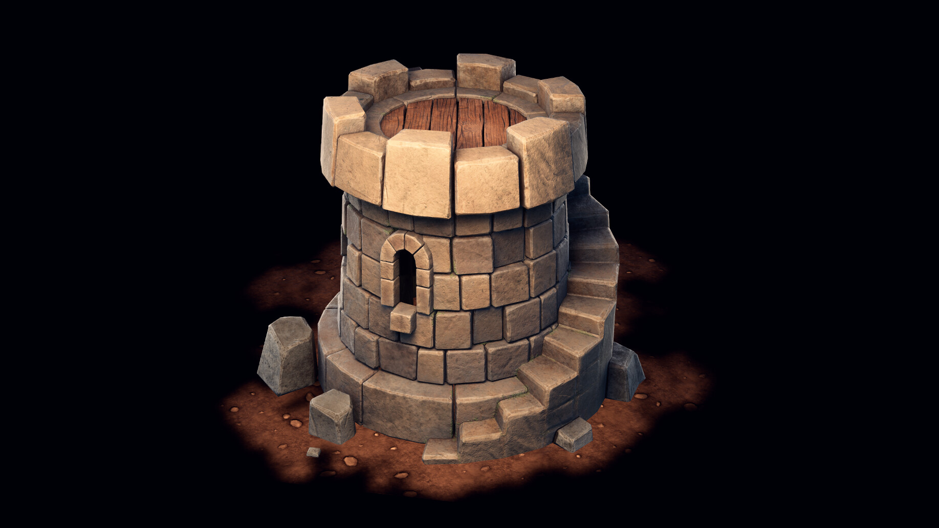 ArtStation - Tower Props