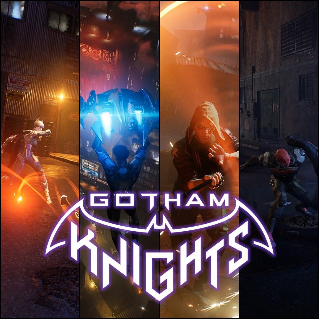 ArtStation - Gotham Knights Heroes effects