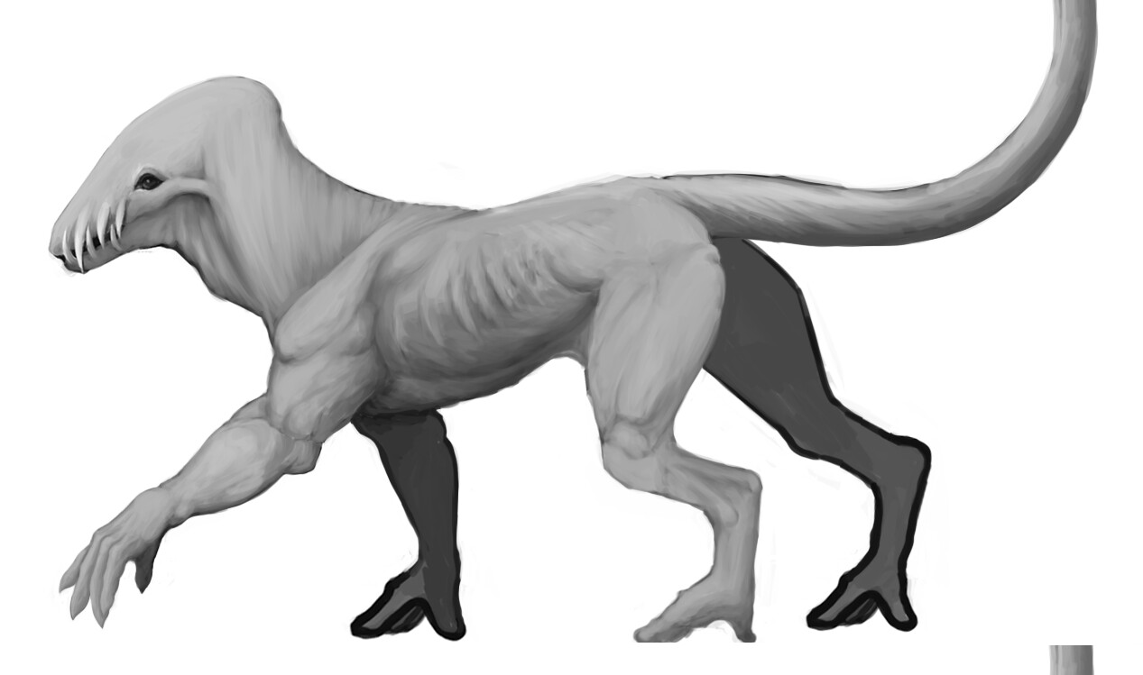 ArtStation - lab experiment creature design