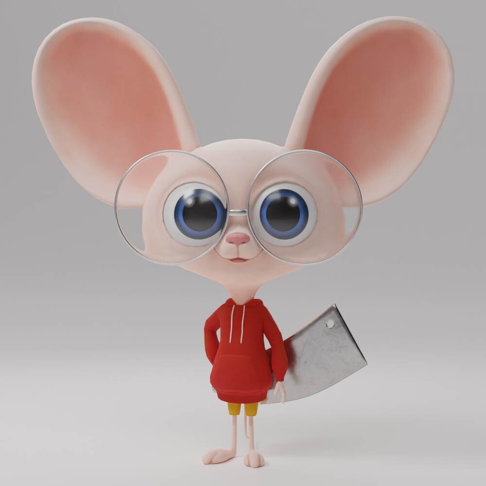 ArtStation - MOUSE | GAME-READY MODEL