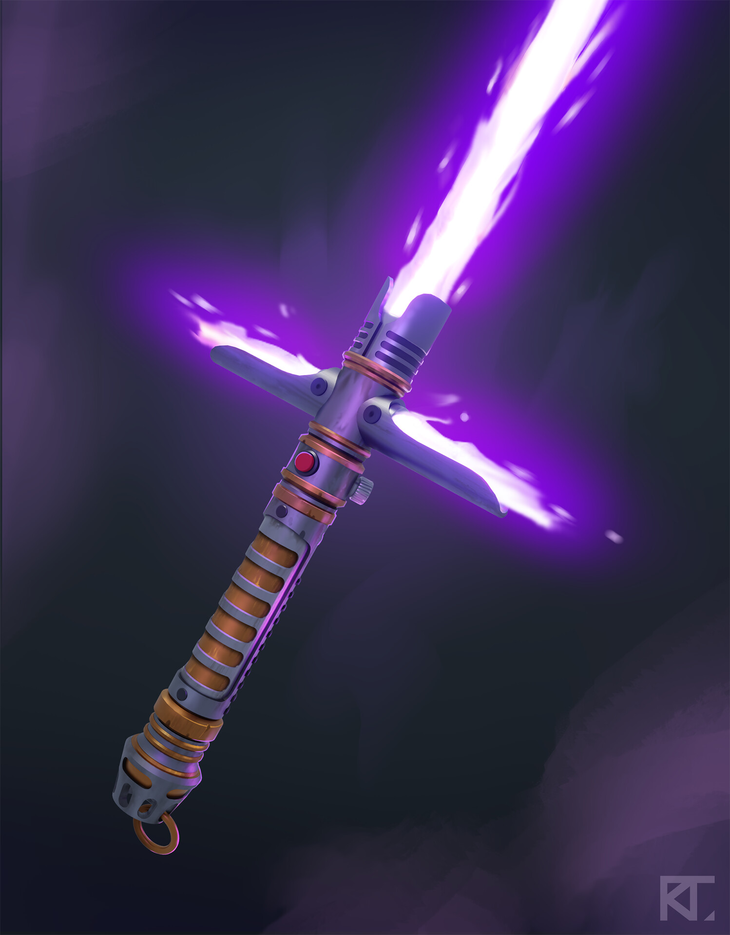 ArtStation - Crossguard Lightsaber