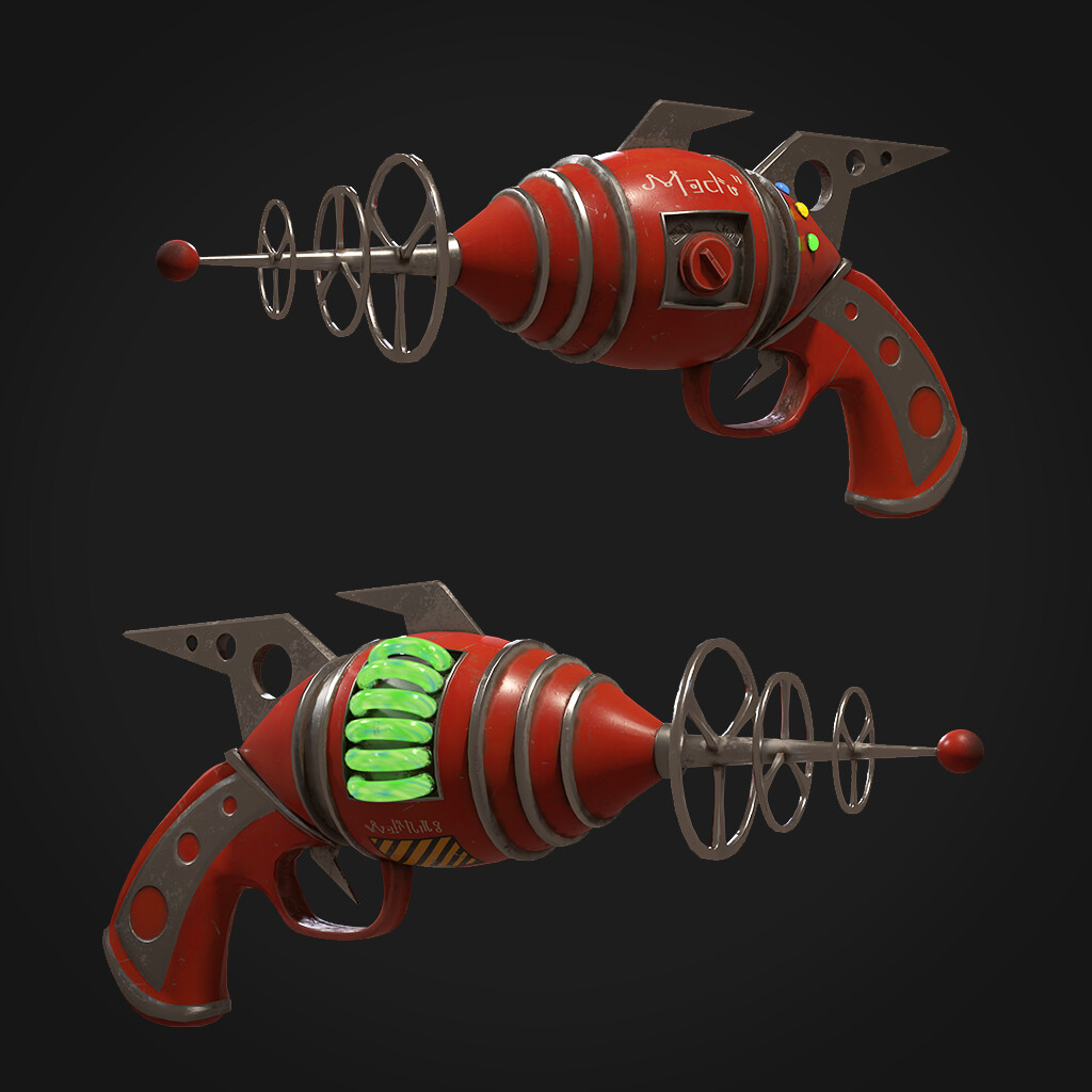 ArtStation - Mach II Ray Gun