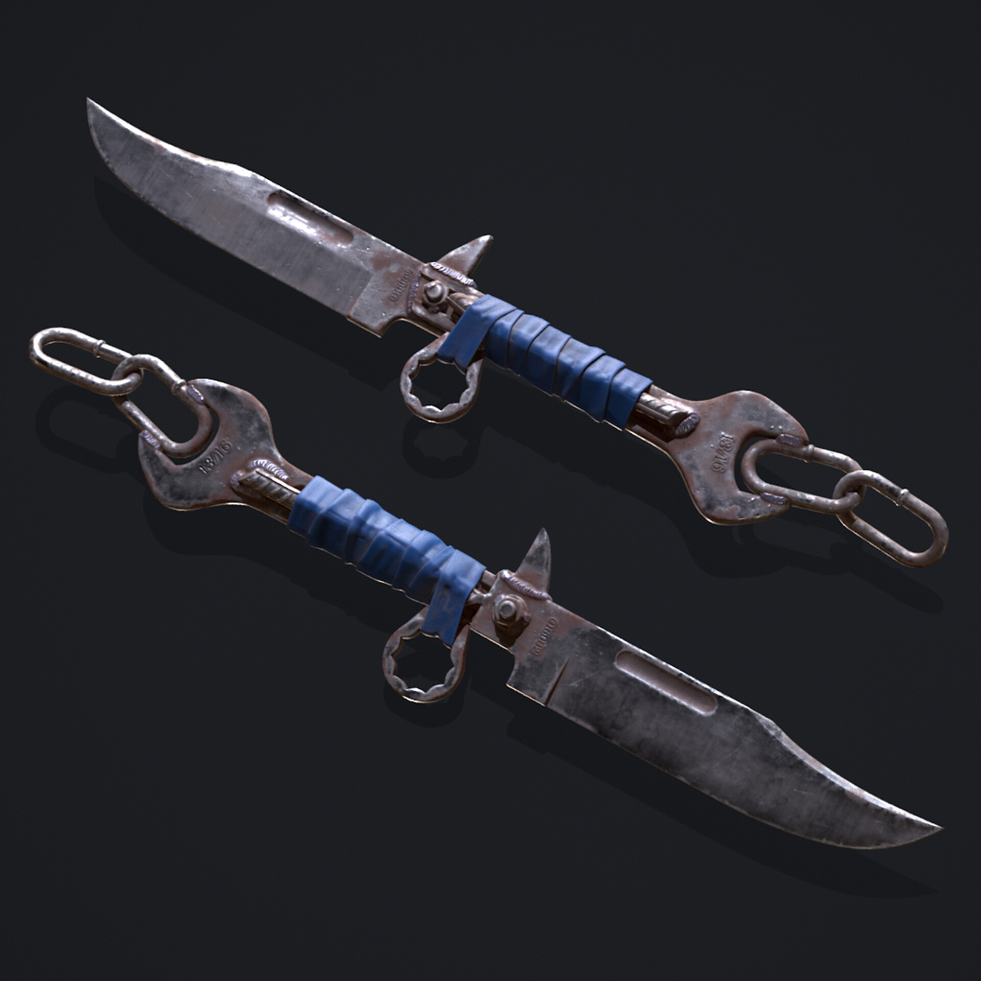 ArtStation - Post Apocalyptic Knife